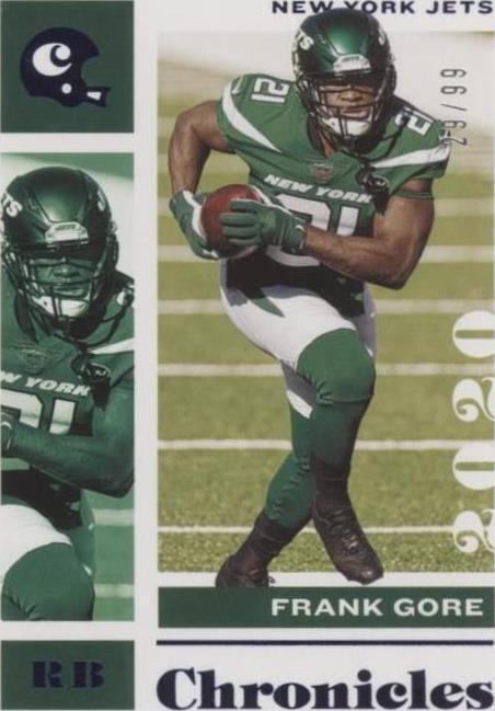 2020 Panini Chronicles - Frank Gore #73 Blue /99 for sale online | eBay