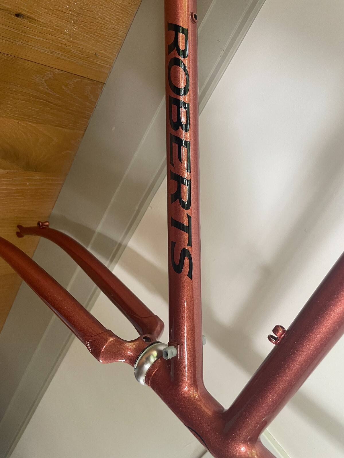 Chas Roberts steel Bike frame, Reynolds 725, Audax frame | eBay UK