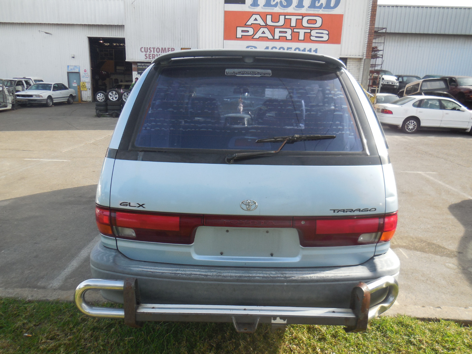 1991 Toyota TCR10 Tarago Tailgate Garnish S/N# V7039 BJ9616 | eBay ...