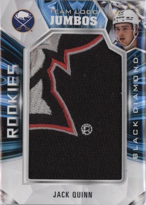 2022-23 Upper Deck Black Diamond - Rookie Team Logo Jumbo Manufactured ...