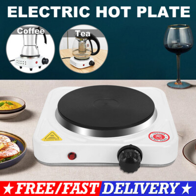 Portable 1500W Single Electric Hot Plate Countertop Cooker Hotplate ...