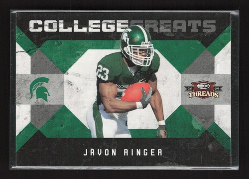 2009 Donruss Threads - College Greats Javon Ringer #11 (RC) for sale ...