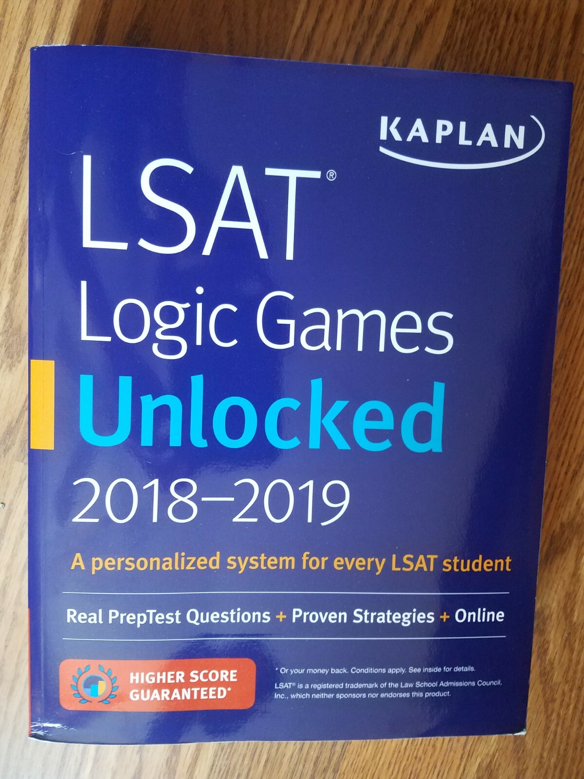 Kaplan LSAT Logic Games Unlocked 2018-2019 Book | eBay