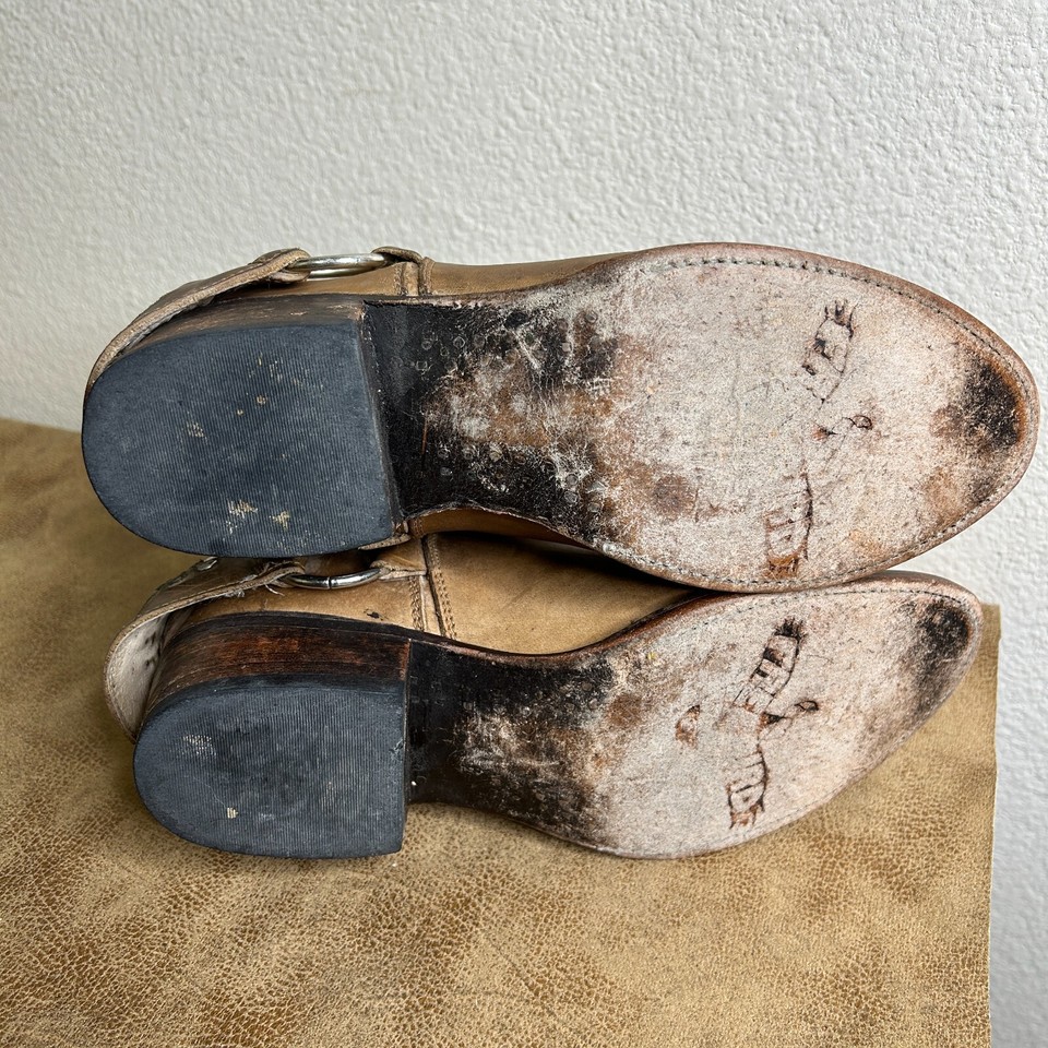 FREEBIRD by STEVEN Cali Harness Bootie Western Cowgirl Boot 7M Light ...