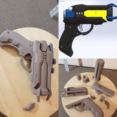 Cosplay prop Ana Dart gun | eBay
