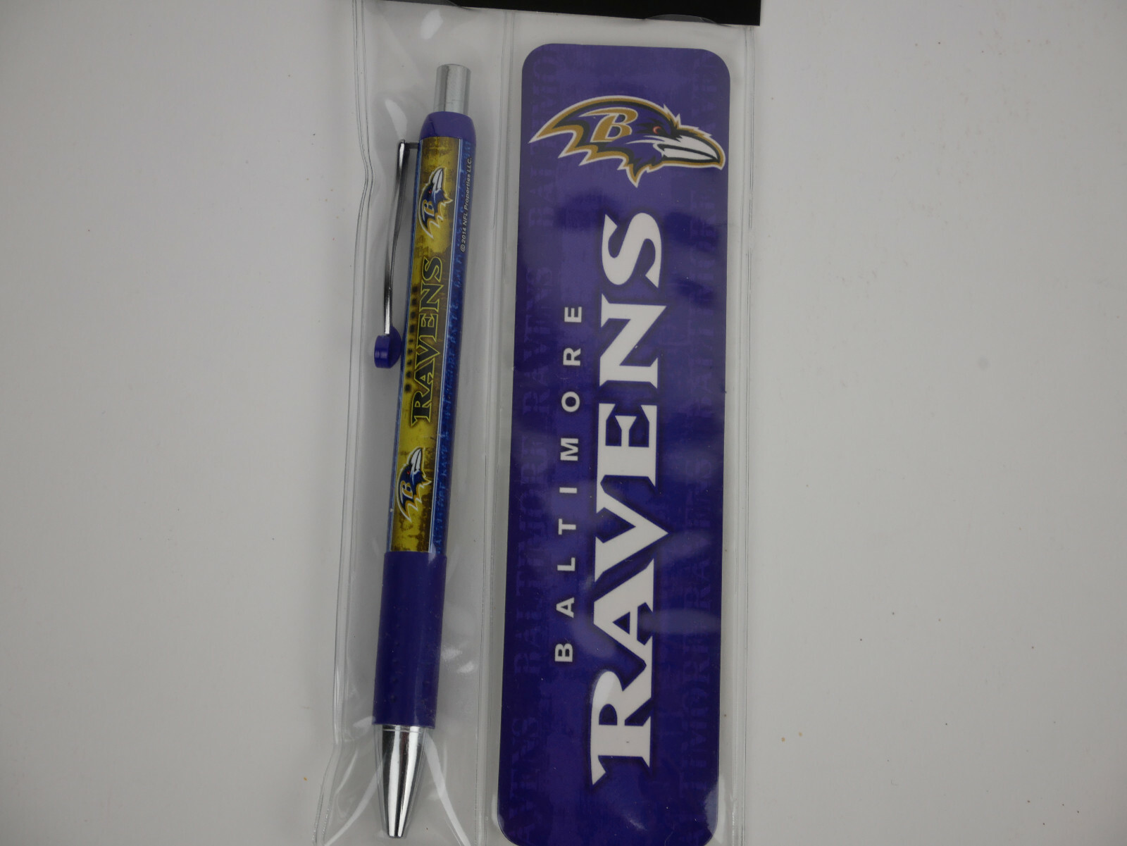 NFL Baltimore Ravens Gel Pen and Bookmark Gift Set for sale online | eBay