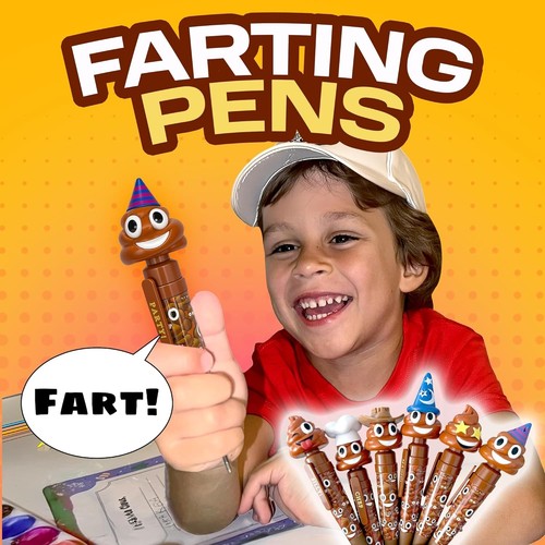 Farting Poop Pen with Multiple Funny Sounds - Easter Basket Stuffers ...