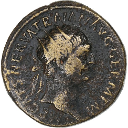 Trajan, Dupondius, 98-99, Rome, Bronze, S+, RIC:385 | eBay