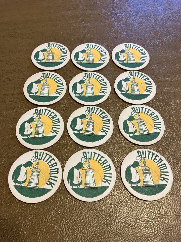 Lot of 12 Butter Milk Caps | eBay