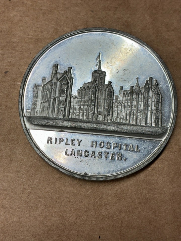 Ripley's 1864 button hospital medal Lancaster Thomas Ripley Springfield ...