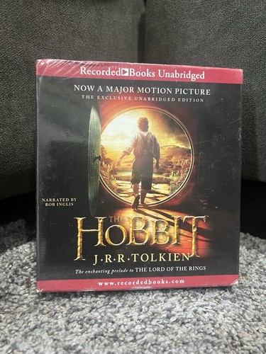 THE HOBBIT AUDIOBOOK 10 CDs JRR TOLKIEN NARRATED BY ROB INGLIS NEW ...