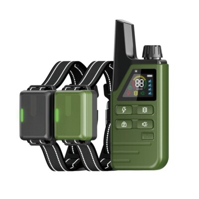 1-2 Dogs 4500FT Dog Training Collar Recharge Remote Shock Pet ...