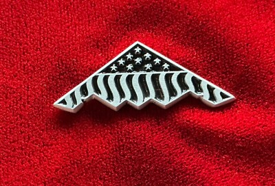 Greyscale Pewter B2 Bomber Flag Pin | eBay
