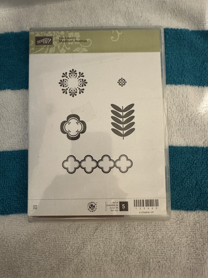 Stampin' Up Large Lot Of 6 Cling Stamp Sets & 1 Die Scrapbooking Card ...