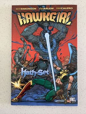 Hawkgirl Hath-Set (2008) Graphic Novel TPB - DC Comics - Combined ...