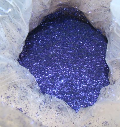 Purple Metal Flake Glitter LB .025 Paint Vintage Boat Guitar Hot Rods ...