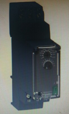 Schneider TIME DELAY RELAY 90x72x17.5mm 12-240V AC/DC 1xC/O 1s-100h 10 ...