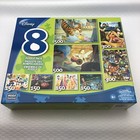 Disney 8 Puzzle Pack Pooh Tangled Mickey Tinkerbell Woody McQueen NEW ...