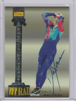 1994 Signature Rookies Tetrad Titans Autographs #123 Dan Jansen #/1050 ...