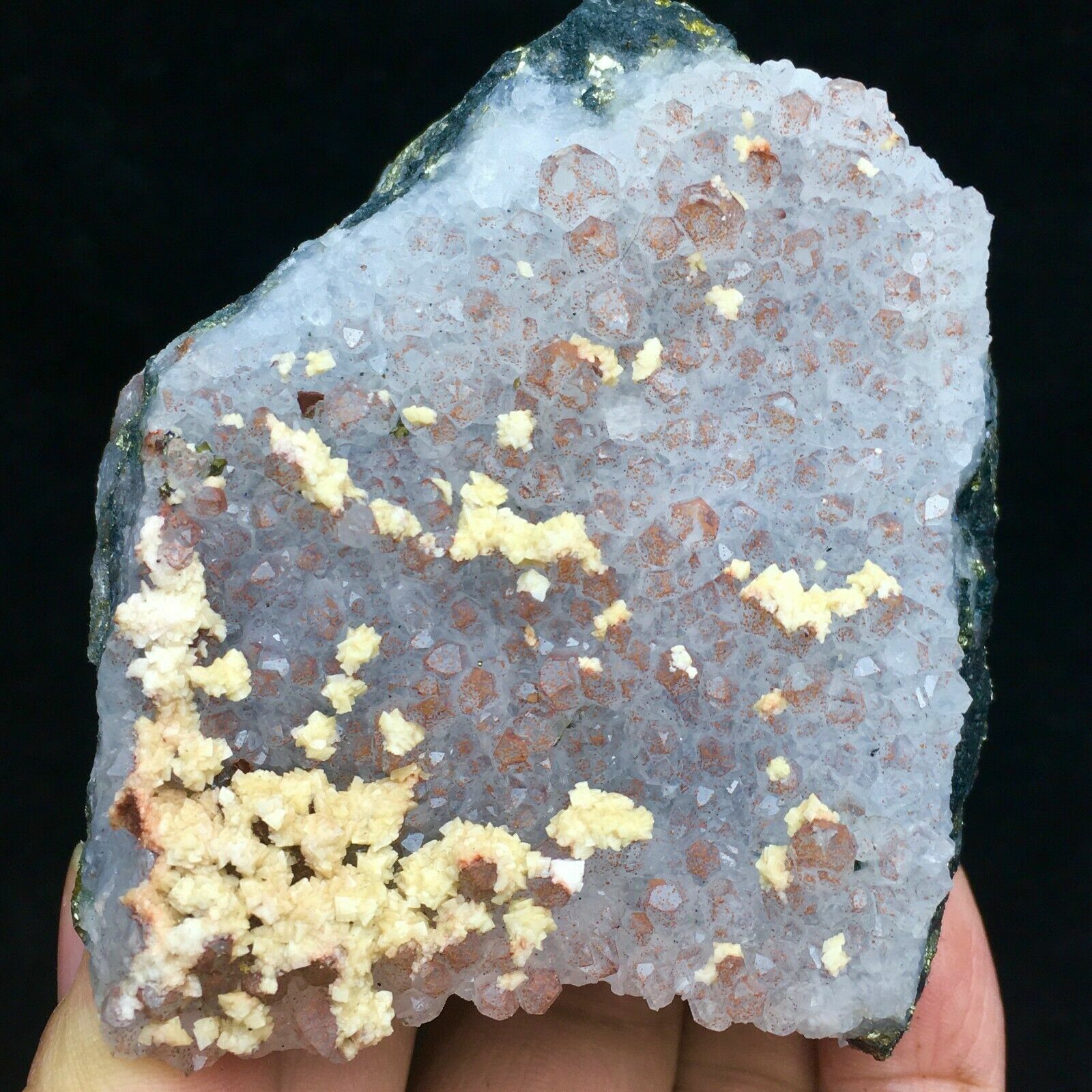 275g Red Crystal & Dolomite & Globular Crystal Mineral Specimens | eBay