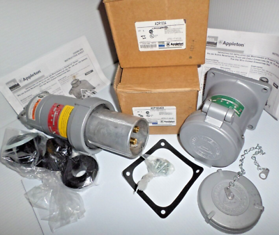 100 Amp Generator Receptacle RELIANCE CONTROLS TCA1006DR 100A & 60A