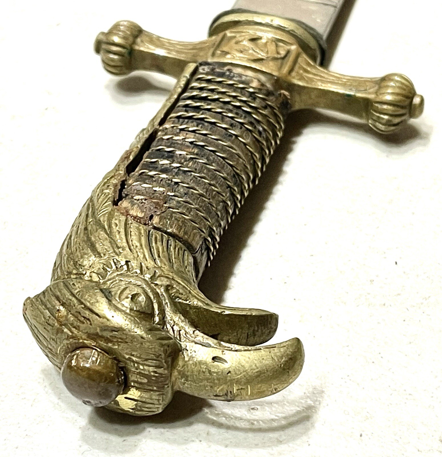 Vintage Antique WW2 Italian MVSN Navy Marine Leader Eagle Fascist ...