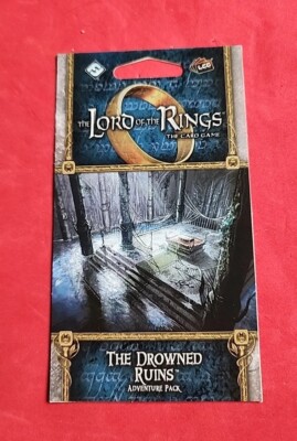Lord of the Rings LCG THE DROWNED RUINS Adventure Pack Art & Insert ...