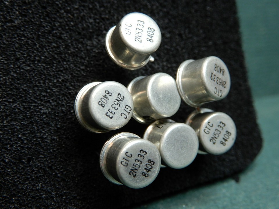 GTC 2N5333 transistors Qty 7 NOS | eBay