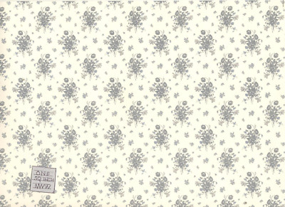 MiniGraphics 154D234 dollhouse miniature wallpaper 1/12 scale | eBay