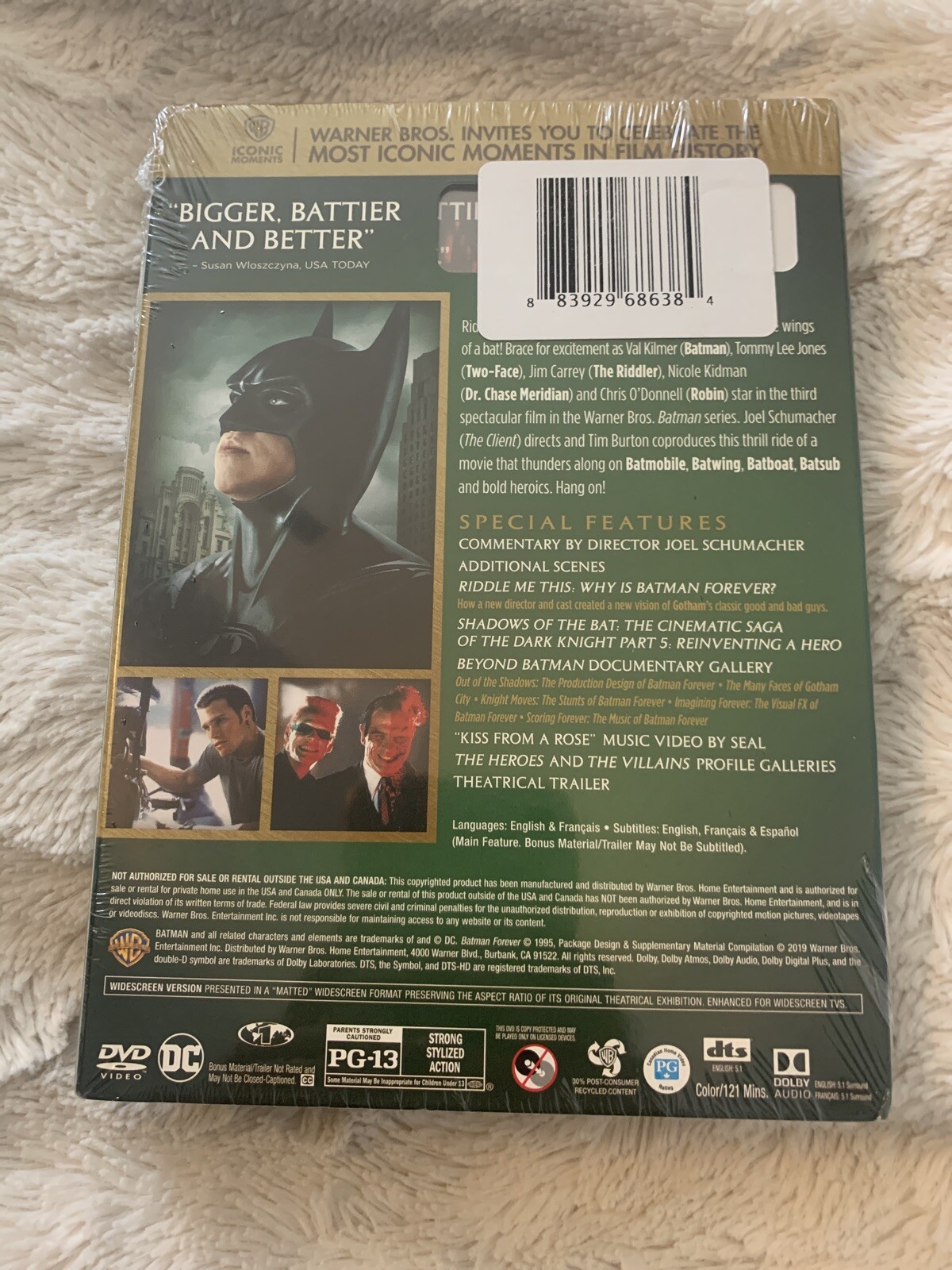 Batman Forever (DVD, 1995) for sale online | eBay