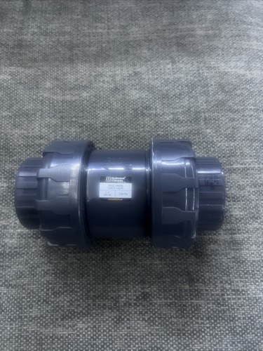 HYDROSEAL Sharkfellow 1 1/2’’ PVC True Union Ball Check Valve with Full ...