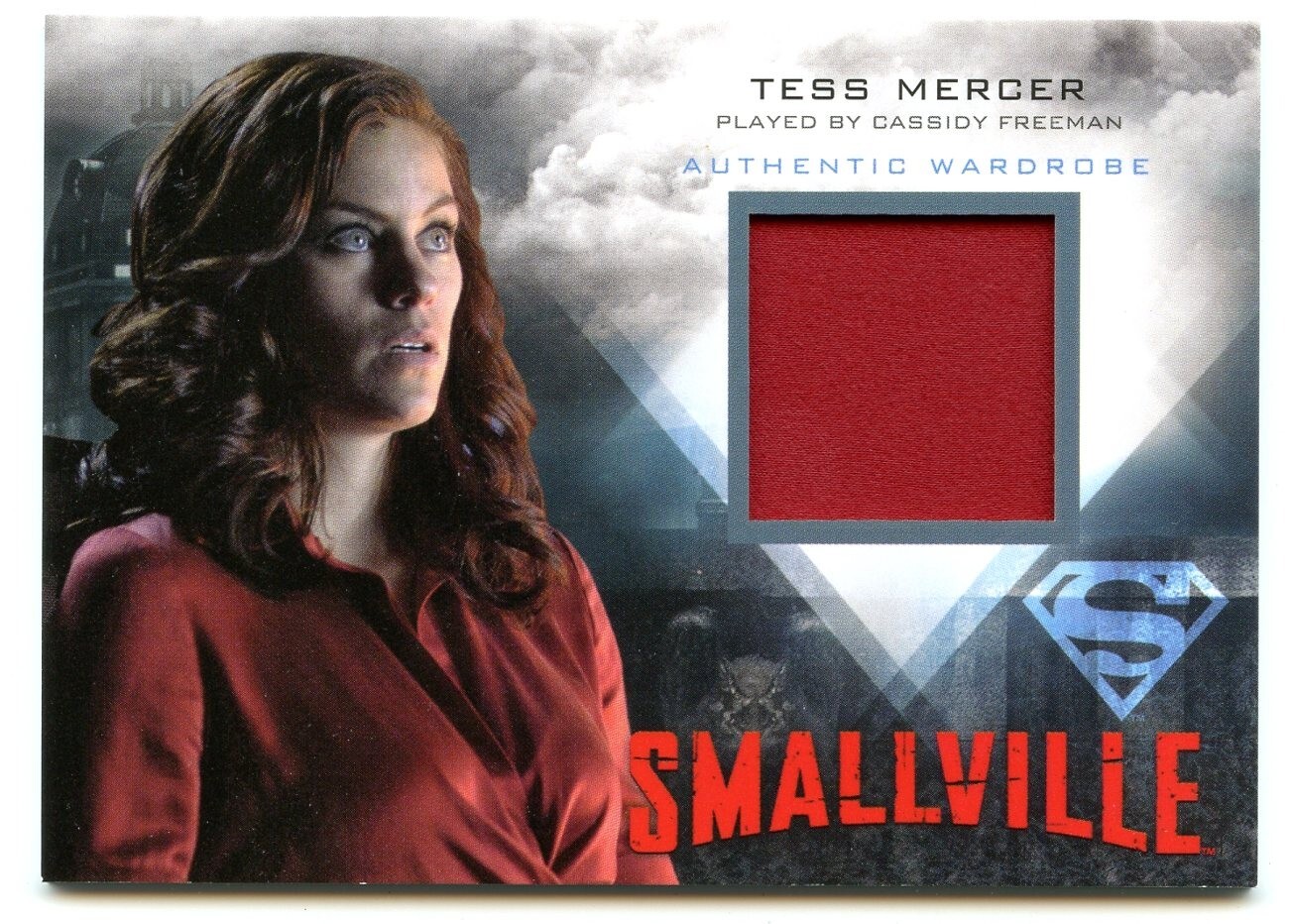 2012 Smallville Seasons 7-10 Wardrobe Card M23 - Tess Mercer's Red ...