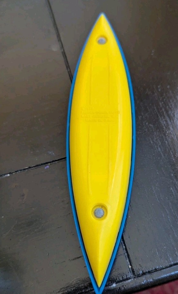 Vtg 1977 Fisher Price adventure people daredevil Kayak Blue Yellow ...