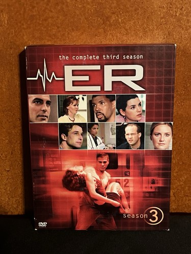 Classic TV series ER Season 3 DVD Box Set Collection 22 Episodes 6 ...