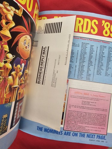 Nintendo Power Magazine 1990 Super Mario 3, Pak Source, Poster NO LABEL ...