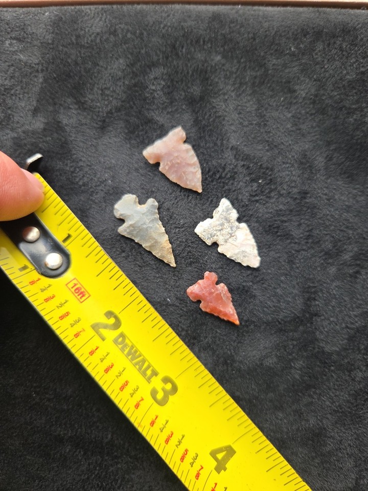 AUTHENTIC ARROWHEADS WESTERN INDIAN ARTIFACTS STONE TOOLS NICE POINTS ...