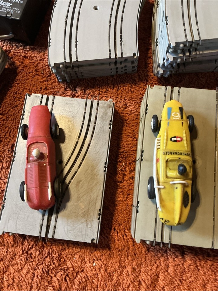 AC Gilbert American Flyer/Auto-Rama Track Lot W/ 2 Cars | eBay