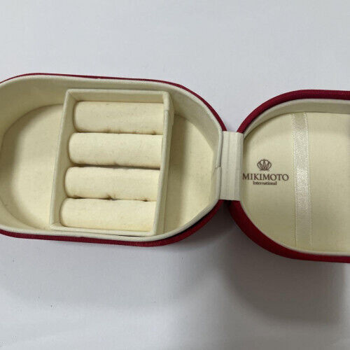 MIKIMOTO Jewelry Box Red Gold bears with pearls [EXC] limited From ...