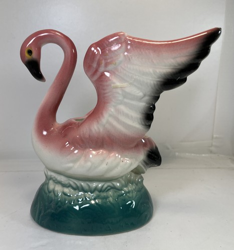 VTG Maddux of California 454 Spread Wing Flamingo Planter. Marked. | eBay