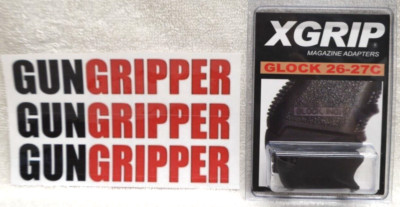X-Grip for GLOCK 26-27 Fits G19-23 Magazines for use on G26 27 Pistols ...
