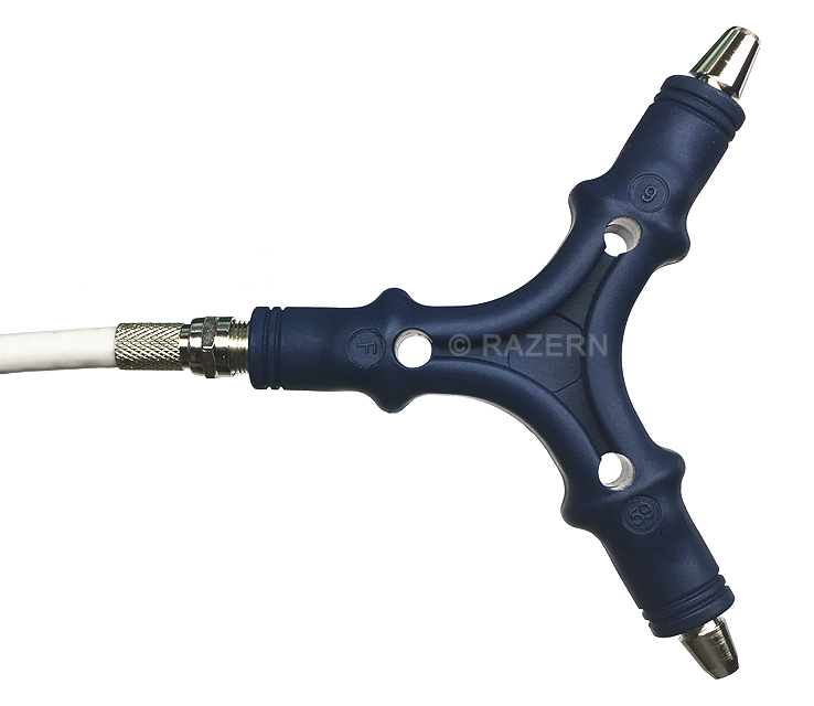 NEW Install Tool for "F" Twist Connector and Flaring RG6 RG59 Coaxial ...