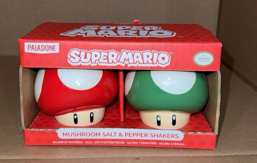 Tupperware Salero Y Pimentero Amazon NINTENDO Super Mario Mushroom