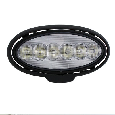 E-RE269637 LED Oval Cab Light for John Deere 6105R, 6110R, 6115R, 6120R ...