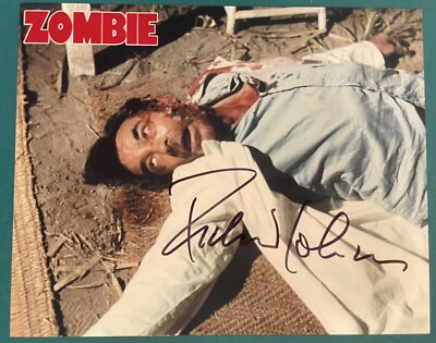 Richard Johnson “Dr. David Menard” Zombie Signed Autographed Rare 8x10 ...