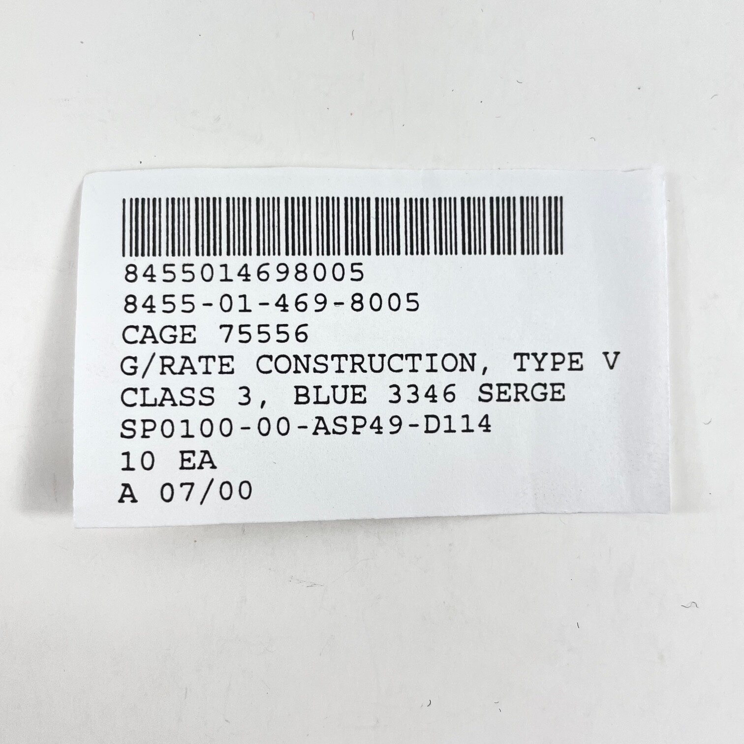 U.S. Navy USN Constructionman CN E3 Blue Serge Rating Rank Patch ...