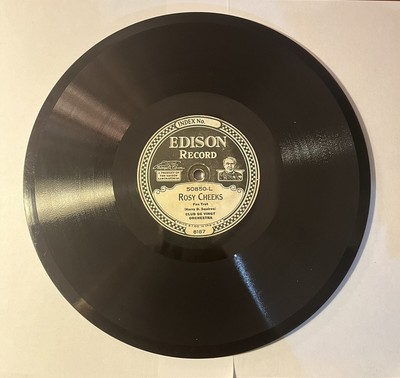 Edison Diamond Disc record 50850 The Club De Vingt Orchestra | eBay
