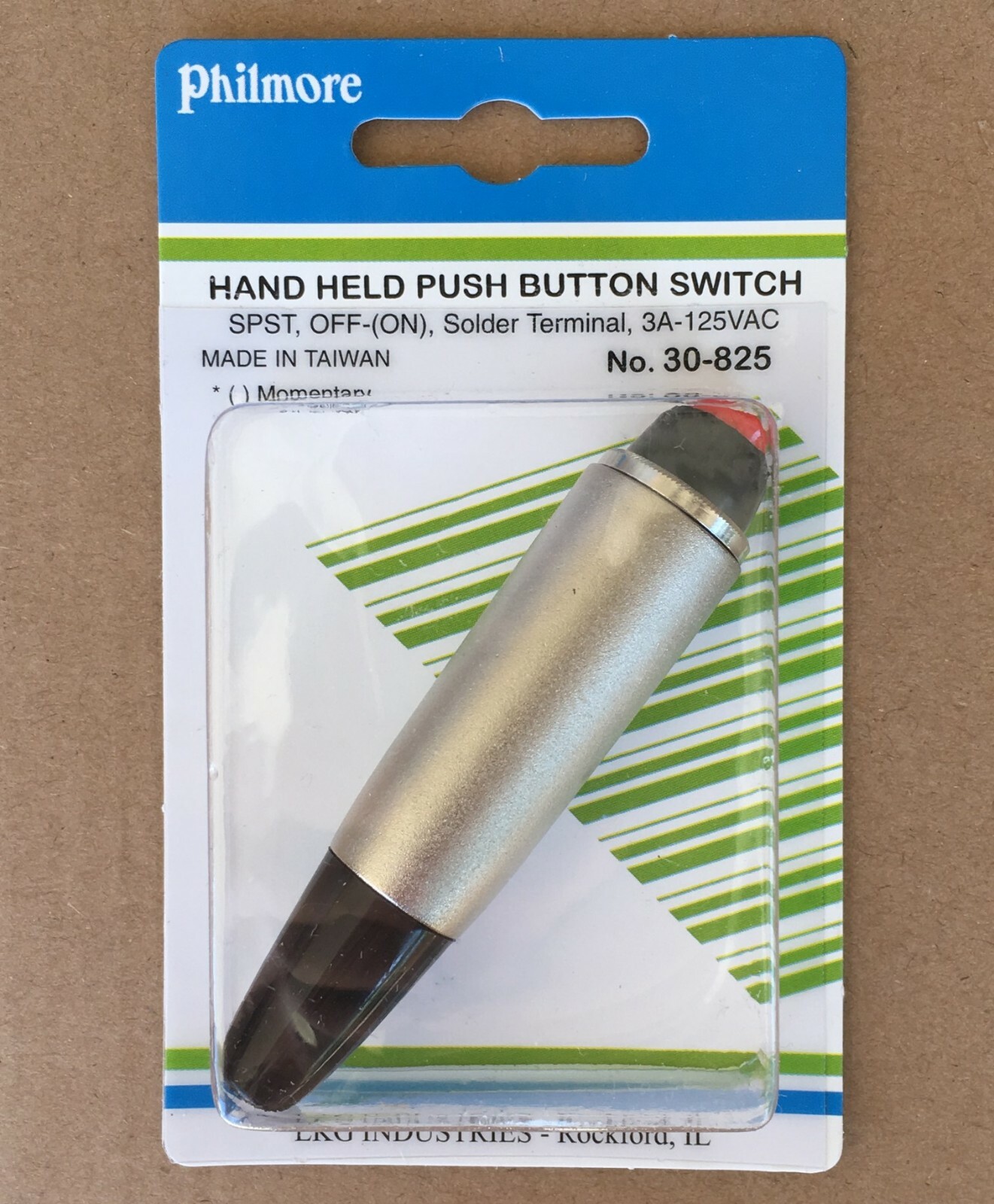 NEW Philmore Hand Held Push to Talk PTT Button Momentary Switch *USA ...