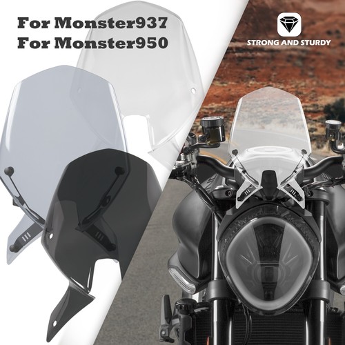 Windscreens Wind Fly Screens Shield Deflector Spoiler For Ducati ...