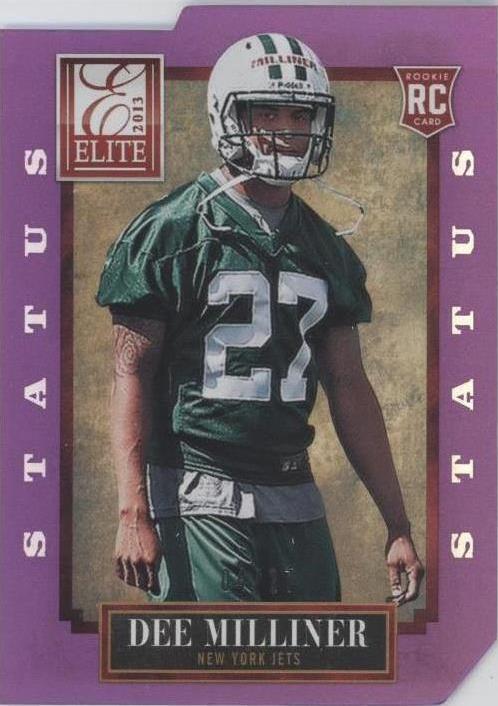 2013 Panini Elite - Rookie Dee Milliner #126 Status Purple Die-Cut /27 ...