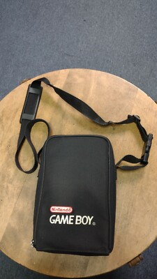 Nintendo Gameboy Travel Carrying Case Storage Bag Tote Black | eBay